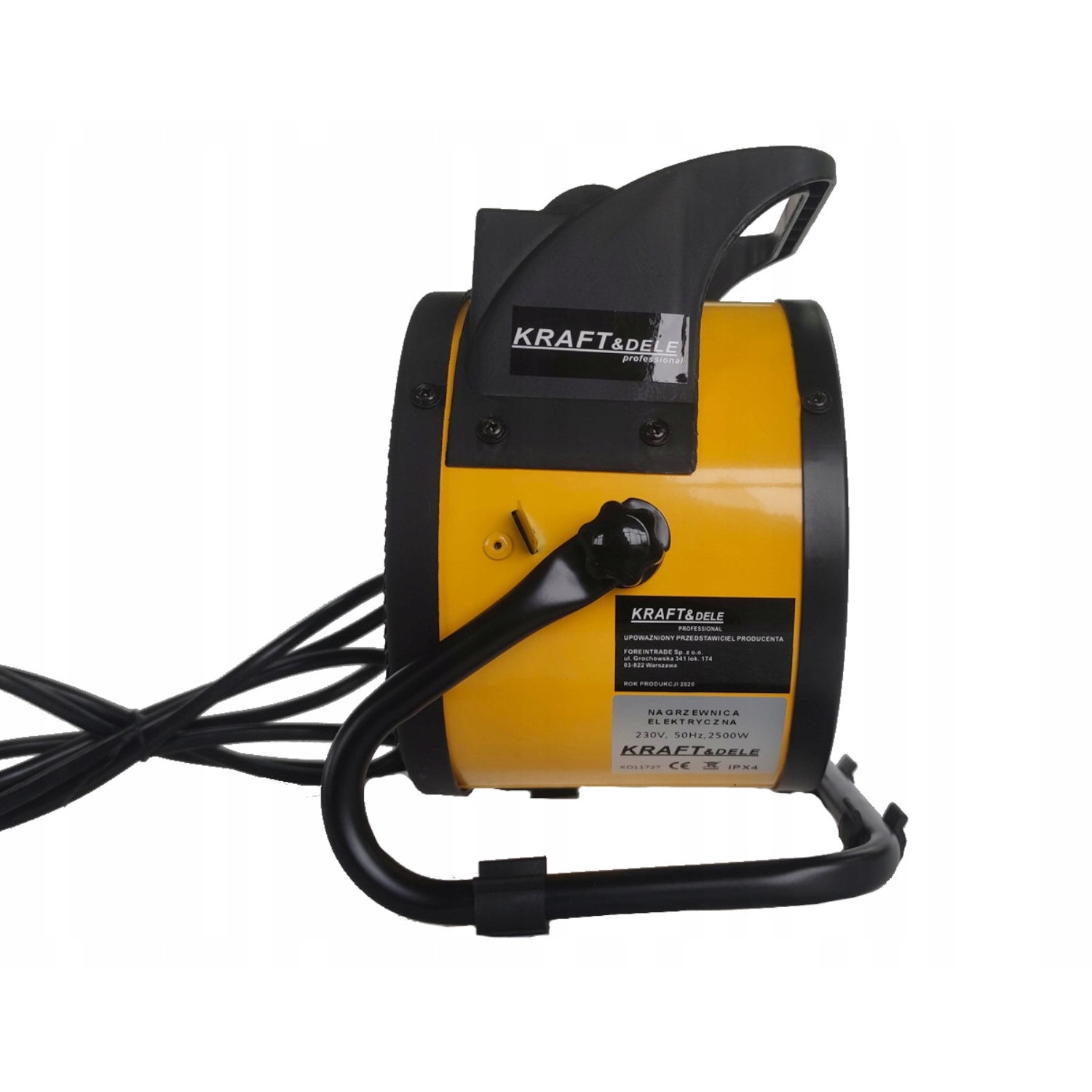 Incalzitor electric cu ventilator Kraft&Dele KD11728, putere 3500W ...