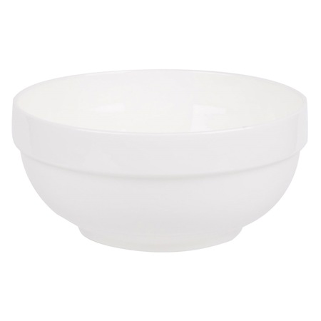 Bol Alb Rotund din Portelan 1.2L - eMAG.ro