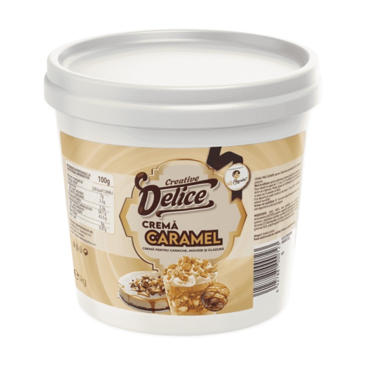 Delice – Crema caramel (1kg) - eMAG.ro