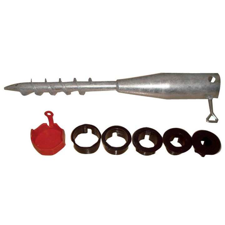 Surub pentru pamant M.A.T. GROUP 520x68mm zincat - eMAG.ro