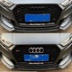 Embléma első Audi, hűtőrács jelvény, kompatibilis AUDI A3, A4, A5, A6 ...