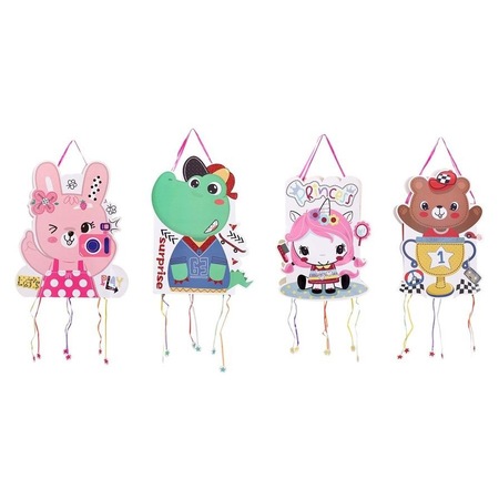 Pinata geanta NInvest KR 10061 M, cu panglici, cu snur de agatat ...
