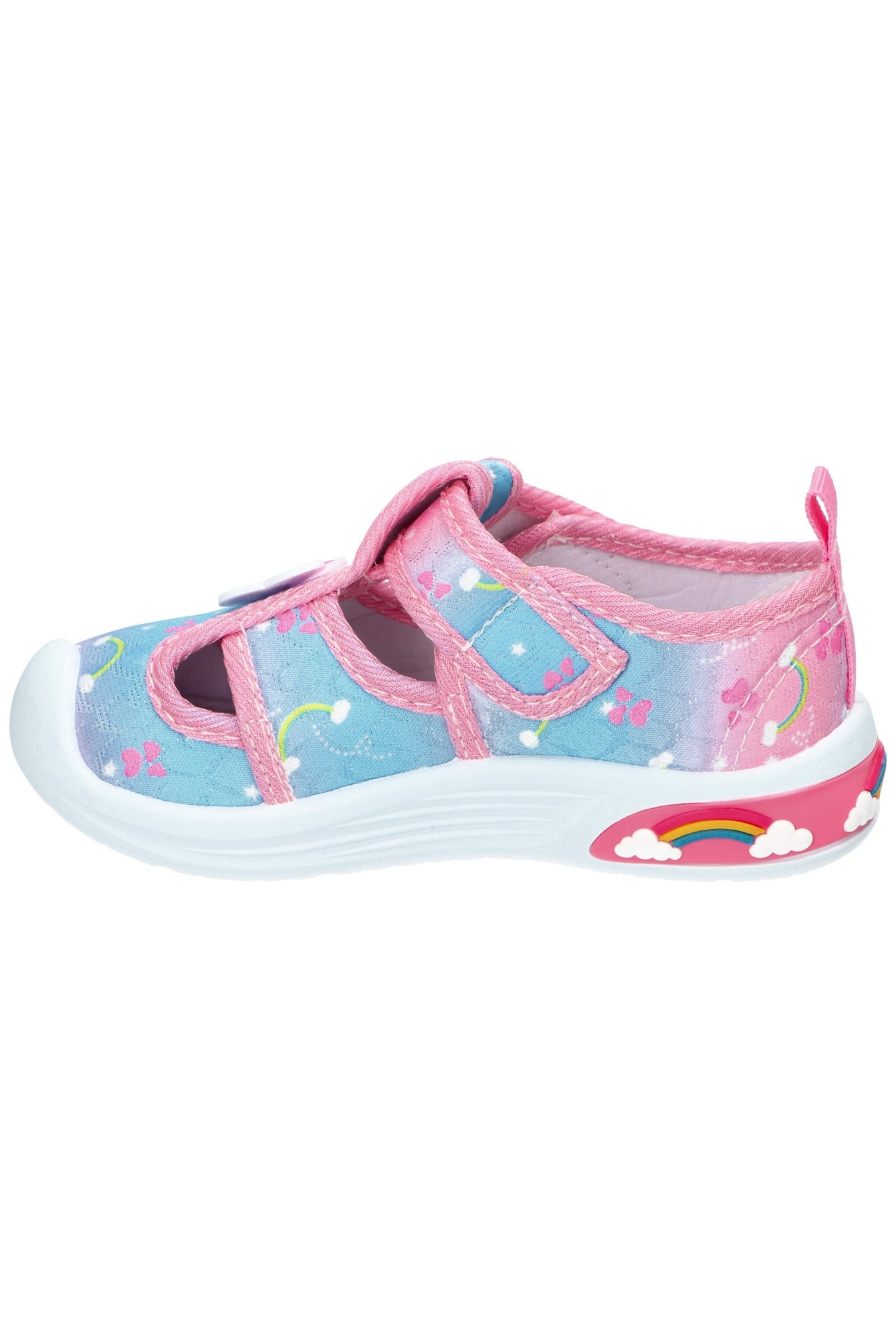Tenisi pentru fete American Club TEN196, cu velcro, brant moale ...