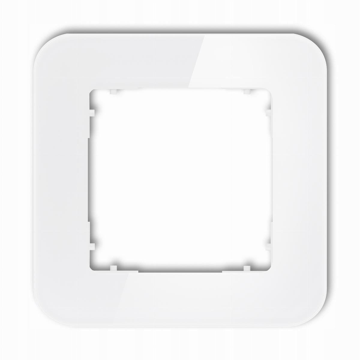 Rama tripla rotunjita Karlik ICON 0-0-IRSZ-3 cu efect de sticla, spate ...