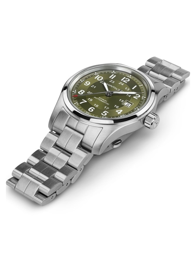 Ceas barbatesc Hamilton H70605160 Automatic Argintiu - eMAG.ro