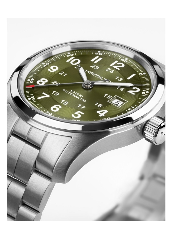 Ceas barbatesc Hamilton H70605160 Automatic Argintiu - eMAG.ro