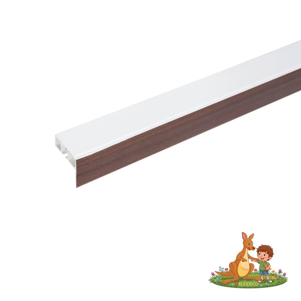 Sina perdea PVC Kleideco Berlin, 1 canal, cu masca decorativa, 220 cm ...