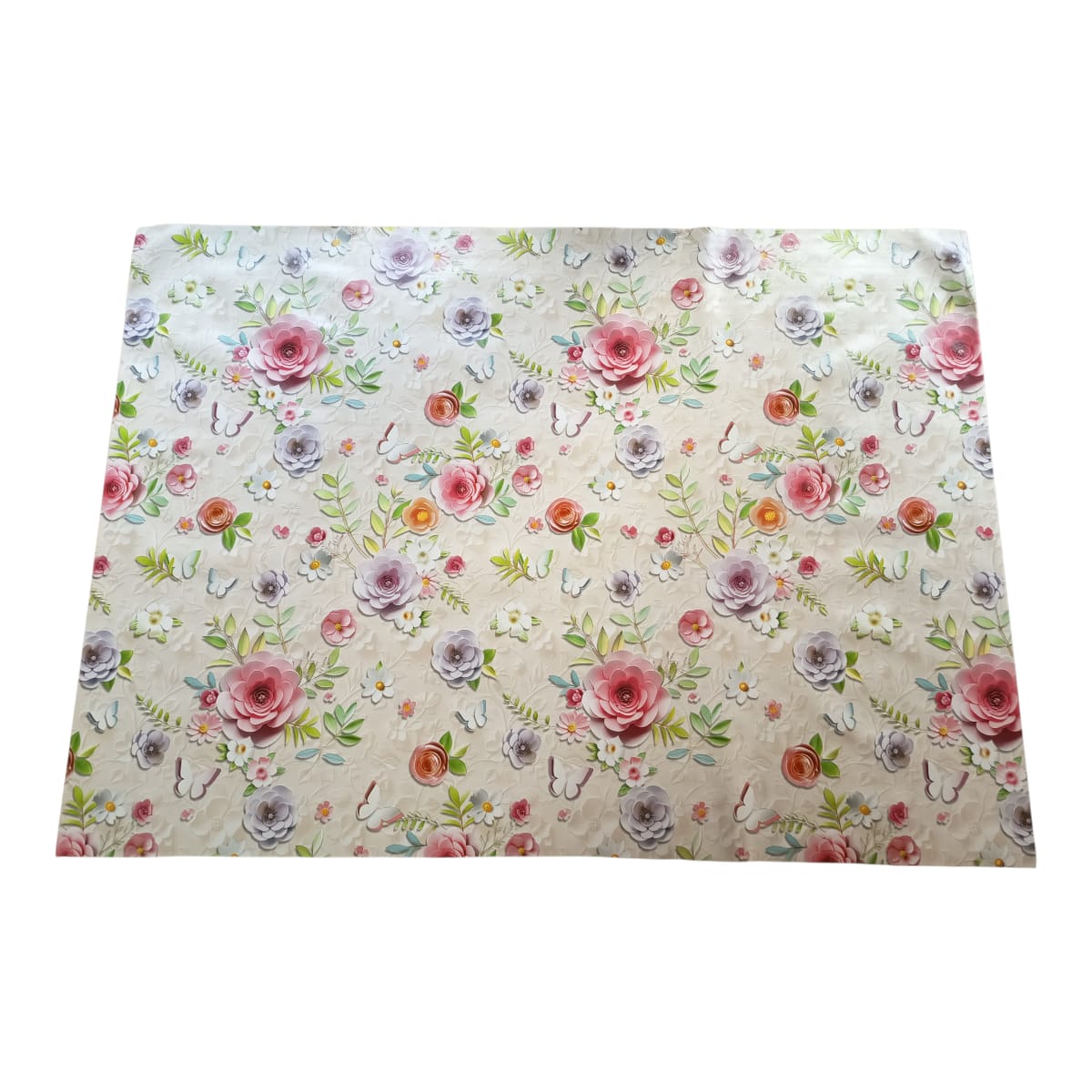 Fata de masa impermeabila 200×140 cm PVC Premium, model floral ...