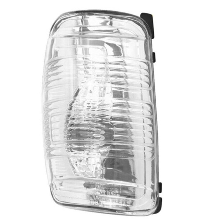 Carcasă lentilă semnalizare oglindă stânga, transparent, ABS, pentru ...