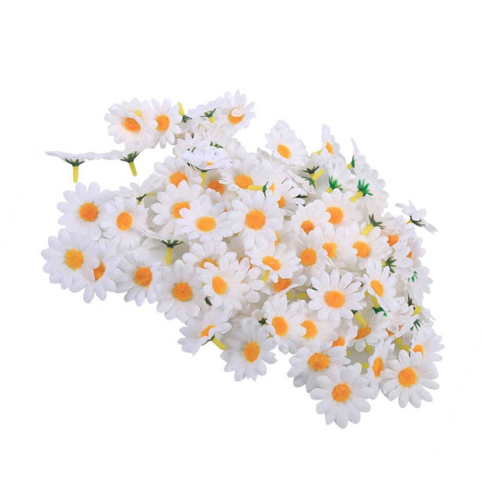 Flori artificiale margarete, 3.8cm, dublu strat, matase, rezistente la ...
