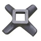 Lama cutit pentru tocat carne, inox, compatibil Kenwood, 10x10cm - eMAG.ro