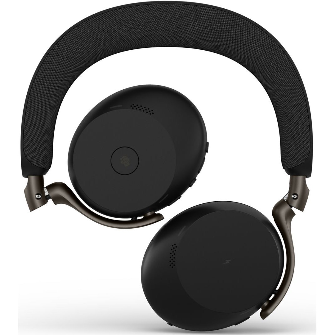 Casti wireless Jabra Evolve3 75 MS, USB-C, negru, 30m, stereo - eMAG.ro