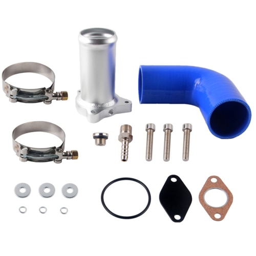 Kit adaptor evacuare gaze, plastic metal, argintiu, universal 1.9 TDI ...