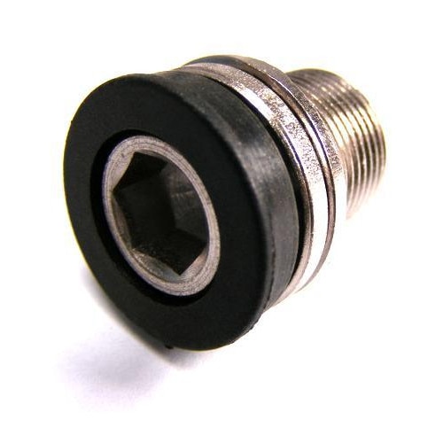 Surub ax suport Saks M15x13.5mm otel CR-MO hexagonal cauciucat - eMAG.ro