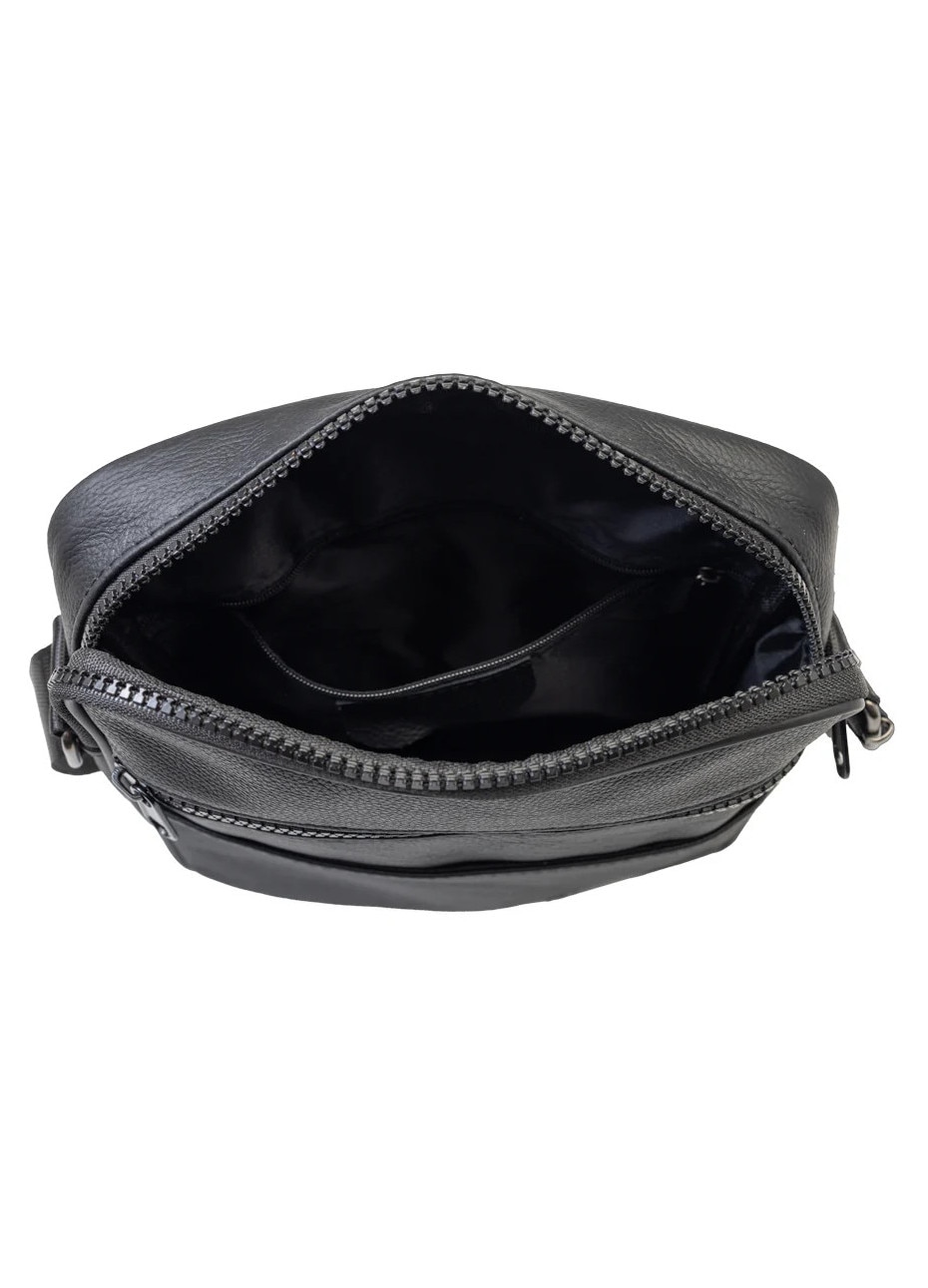 Geanta barbati, Toro Nero, model Miror, piele naturala, negru - eMAG.ro