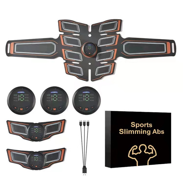 Plasturi pentru abdomen, exercitii de modelare, utilizare acasa pentru ...