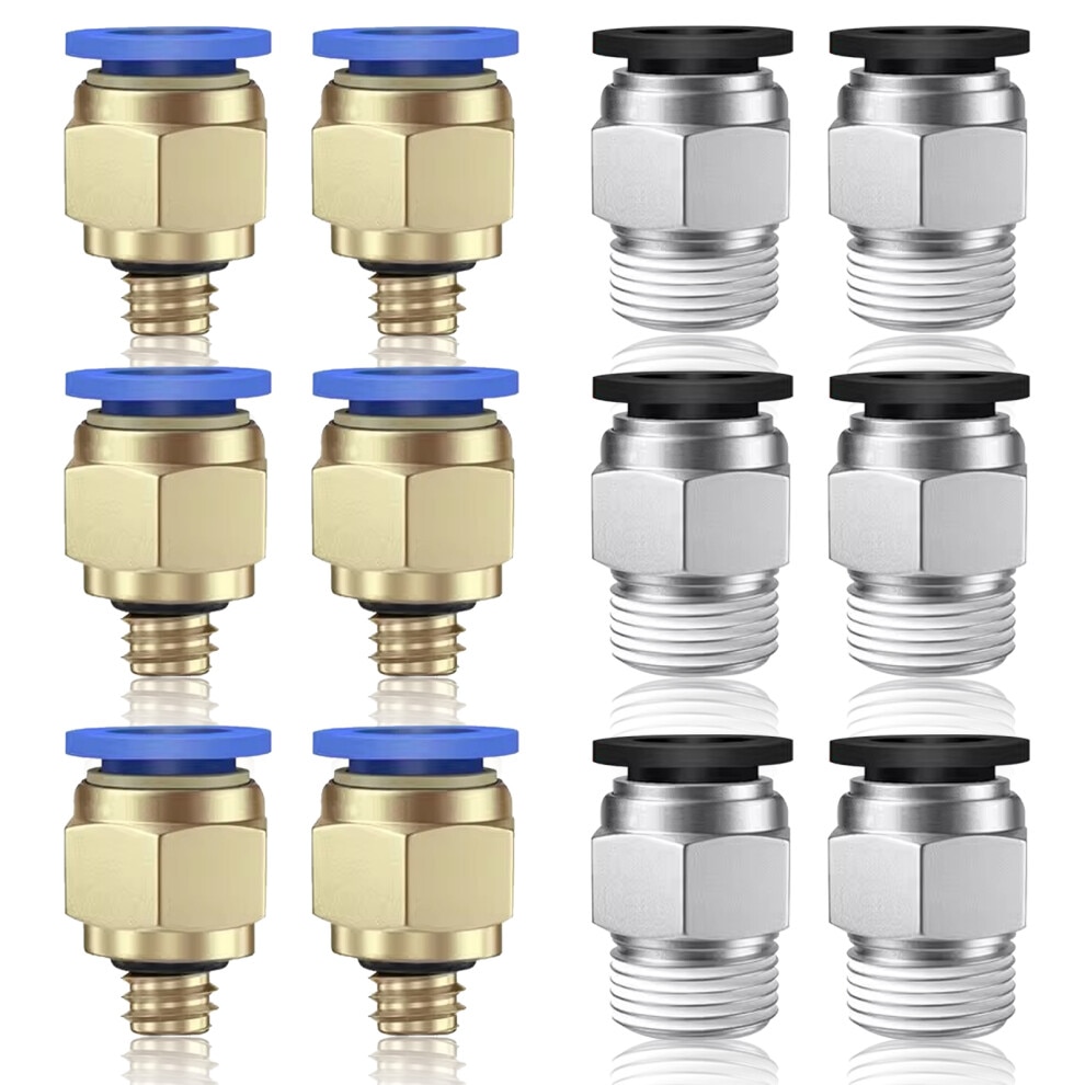 Racord pneumatic drept rezistent la presiune si abraziune, instalare ...
