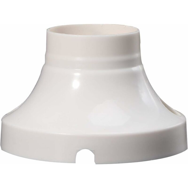 Set 10 socluri bec E27 plastic alb 6.5x4.5x4.5cm - eMAG.ro
