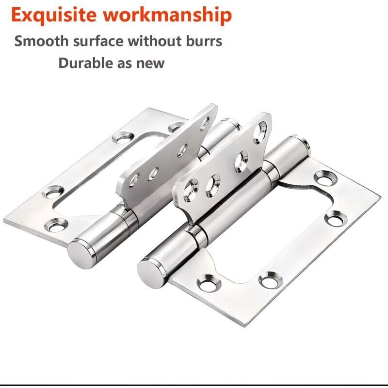Balamale usa inox 5 inch set 4 bucati argintiu - eMAG.ro