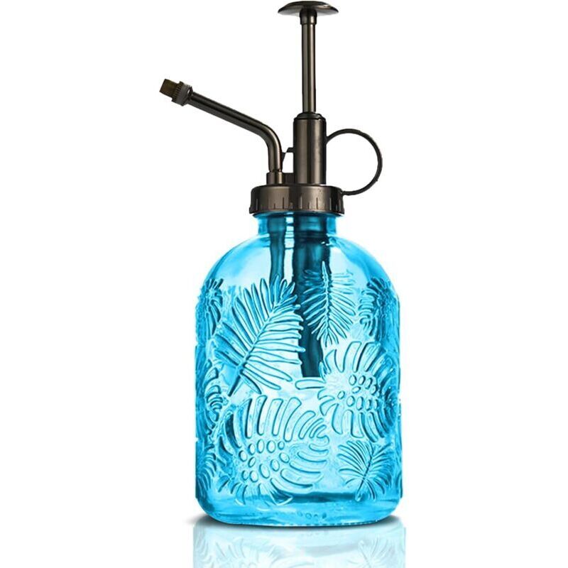Stropitoare sticla 360ml vintage, compacta, bronz, 19.5x7.8cm - eMAG.ro