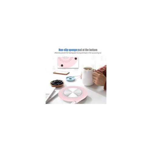 Incalzitor cana electric USB, roz, compact, antiderapant - eMAG.ro