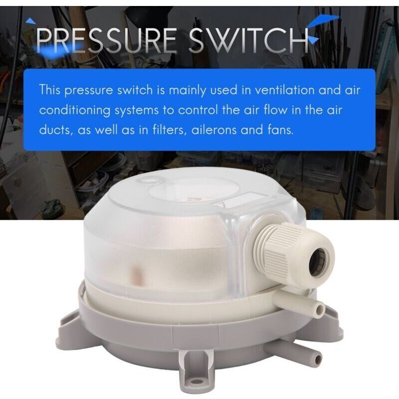 Comutator presiune diferentiala reglabil mini 30-300 Pa 1-5 kPa - eMAG.ro
