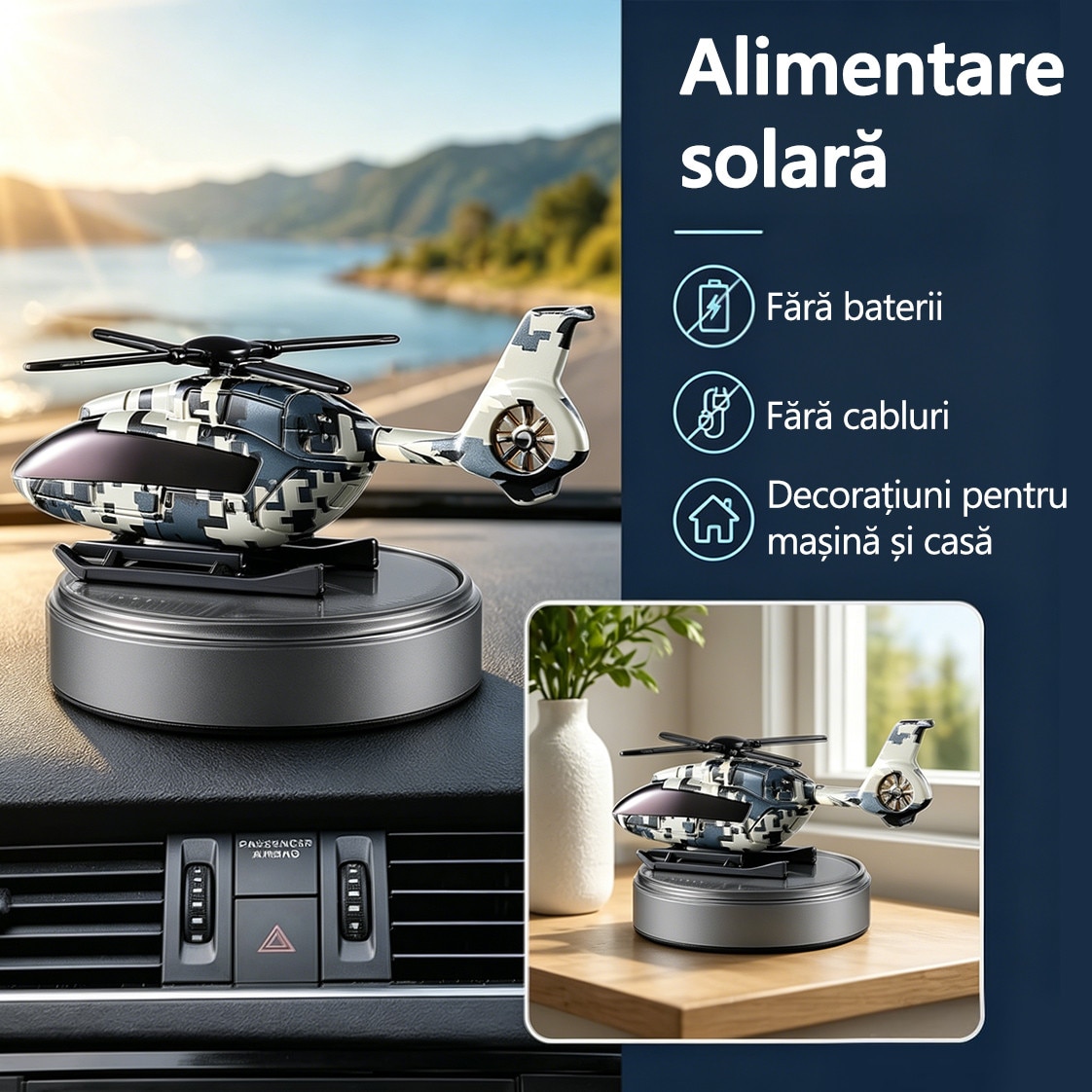 Odorizant Auto, Yulinland, Incarcare Solara, Model Elicopter, Baza ...