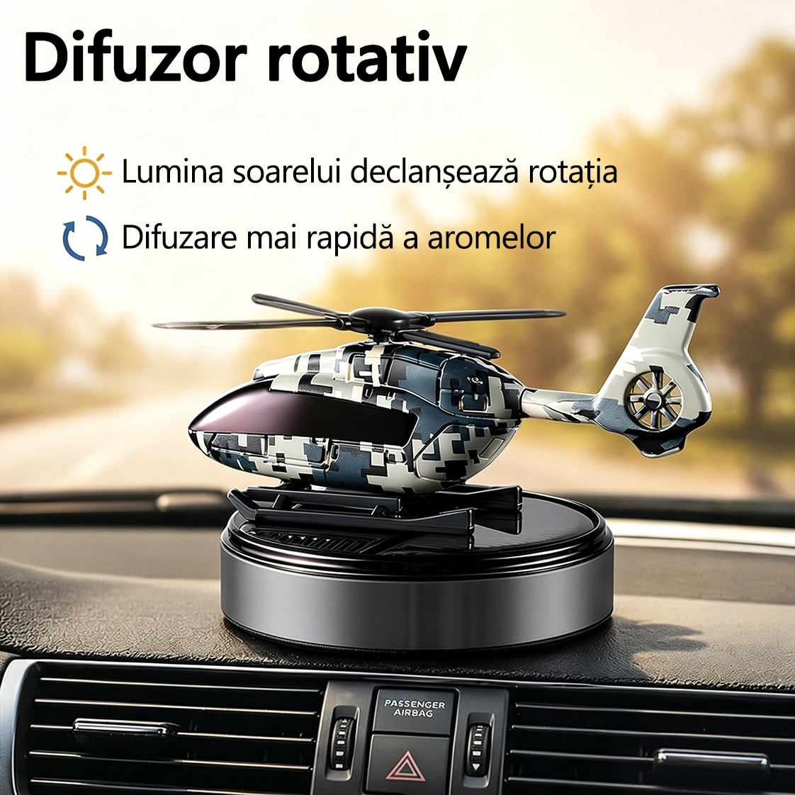 Odorizant Auto, Yulinland, Incarcare Solara, Model Elicopter, Baza ...