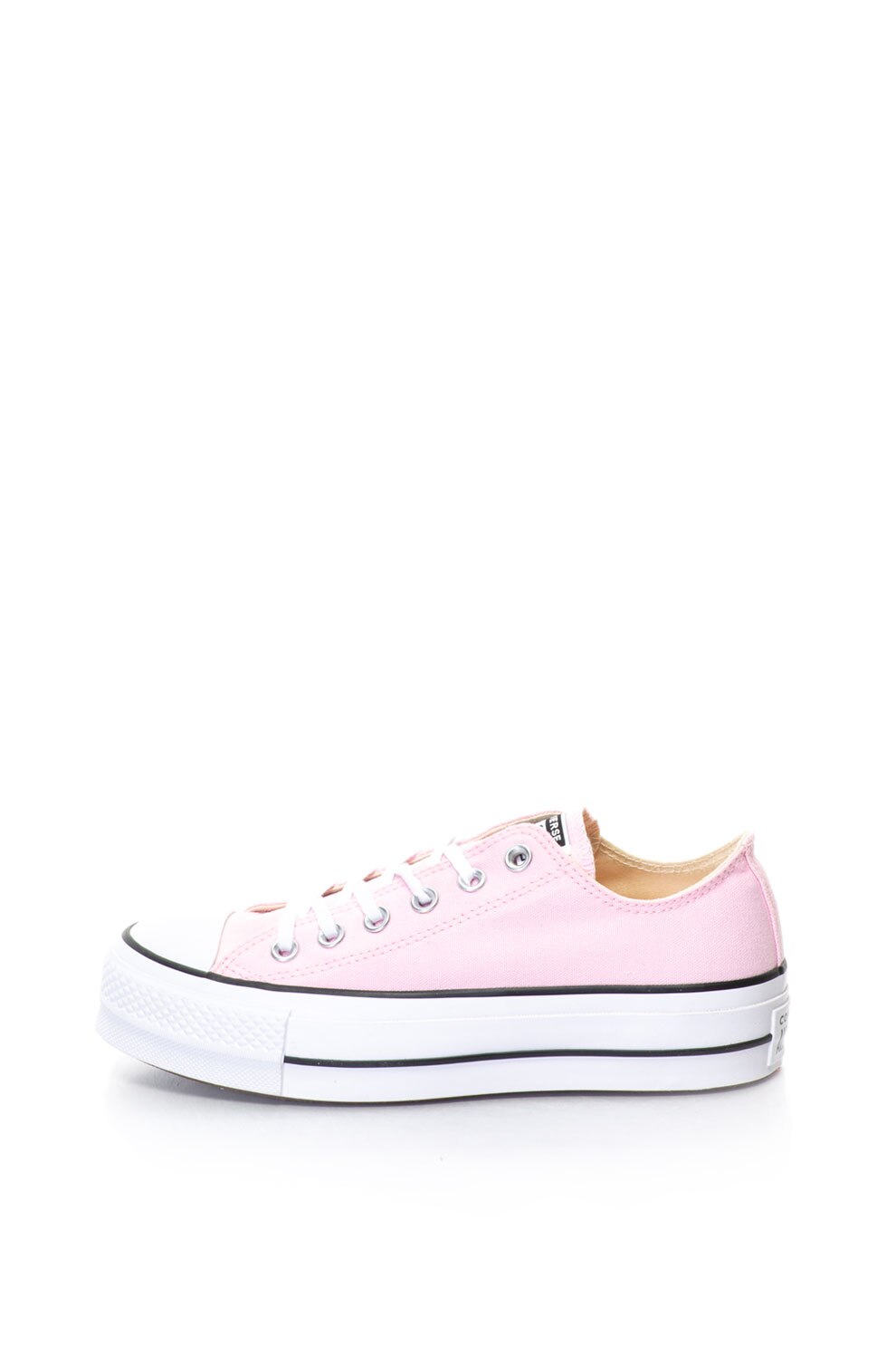 Converse, Tenisi flatform de panza Chuck Taylor All Star Lift OX, Roz ...