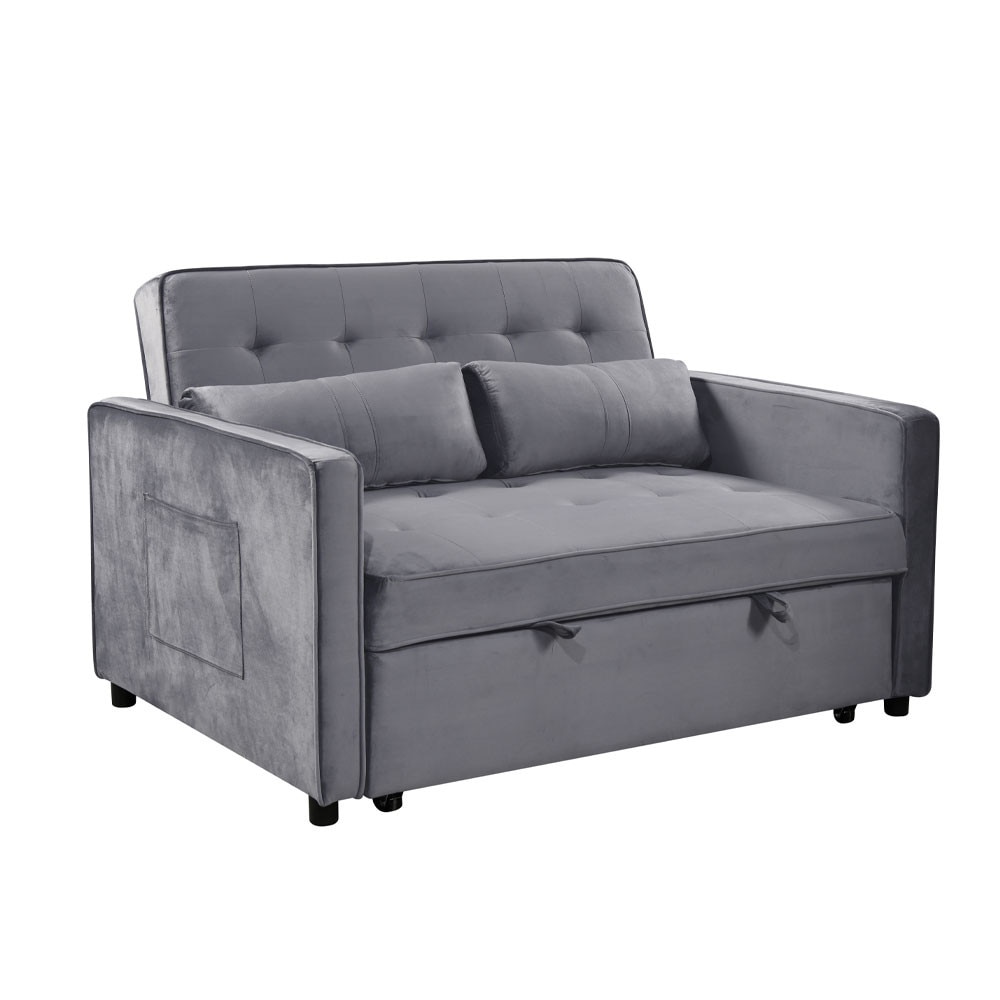 Canapea-pat Solution 2 locuri Gri 133X94X87Cm LIBERTA - eMAG.ro