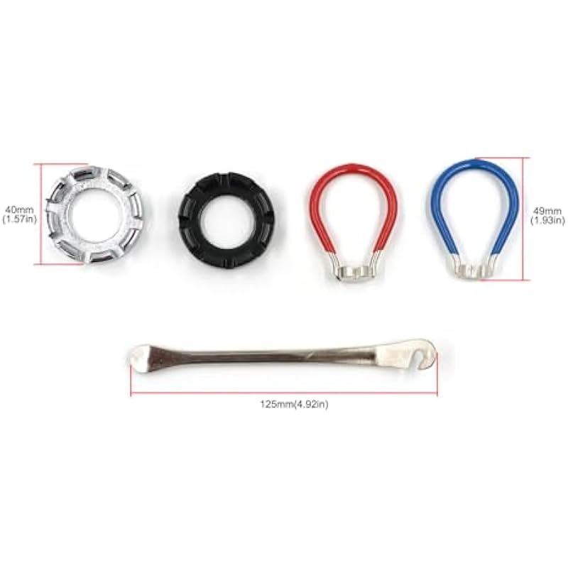 Set scule bicicleta, 5 piese, chei spite metalice si cauciuc, levier ...