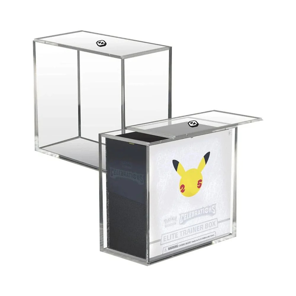 EVORETRO Акрилна Кутия за Карти Pokemon Trainer, 4.0MM - eMAG.bg