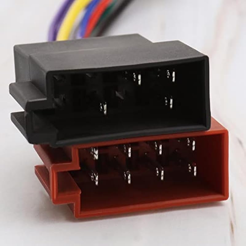 Adaptor cablu conectare radio auto 16 pini la ISO 8 pini, negru - eMAG.ro
