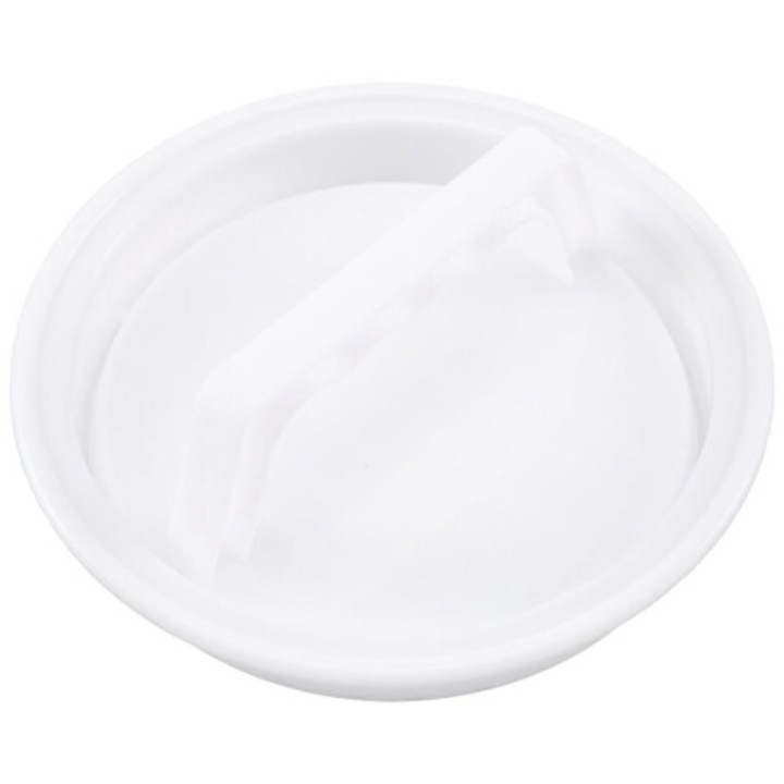 Presa hamburger, 13.1x10.7cm, alb, plastic dur - eMAG.ro