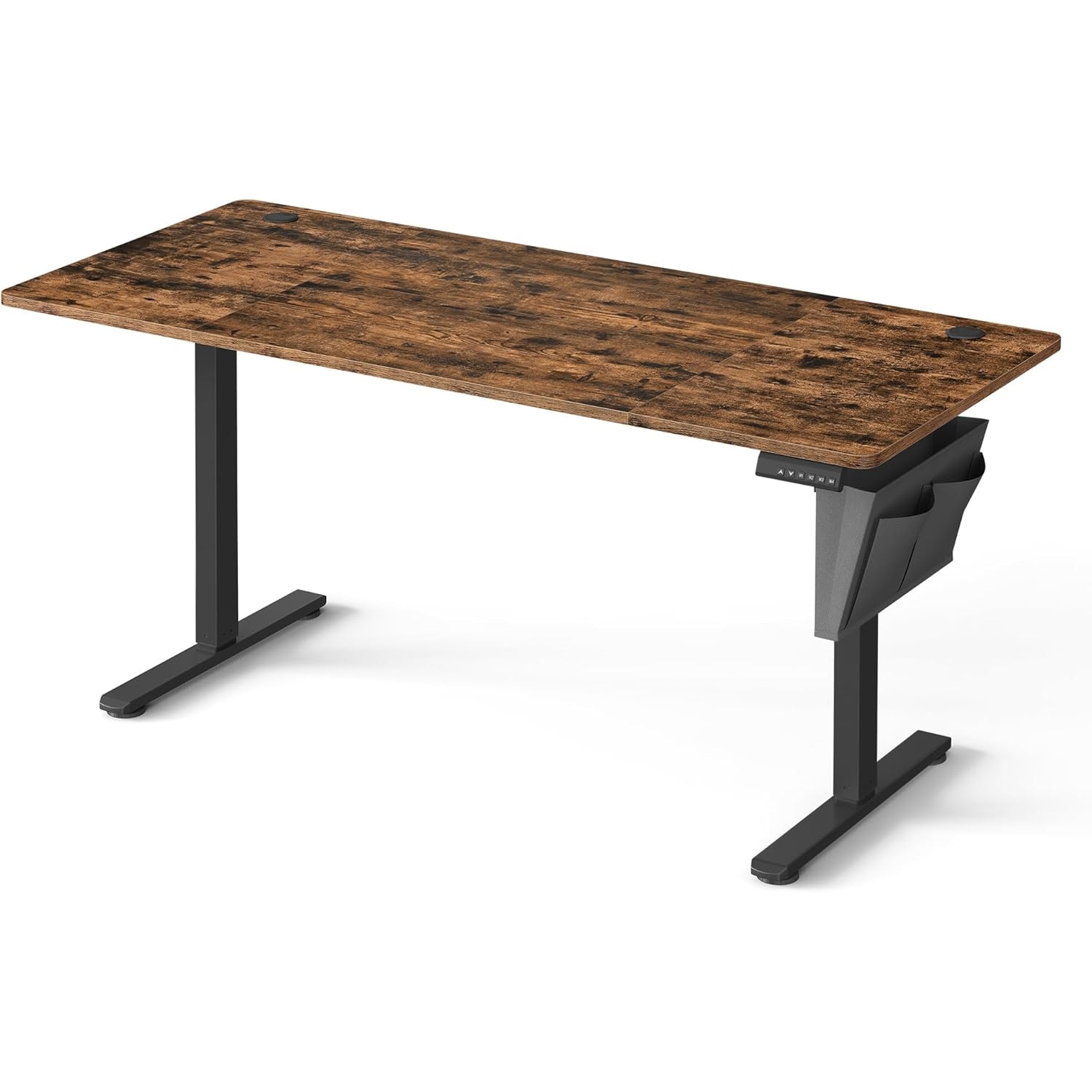 SONGMICS Birou electric reglabil pe inaltime, functie sit-stand, 4 ...