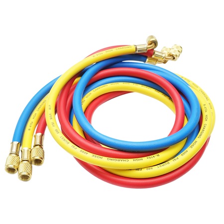 Set furtun 180 cm 3 culori pentru incarcare freon R-410a - eMAG.ro
