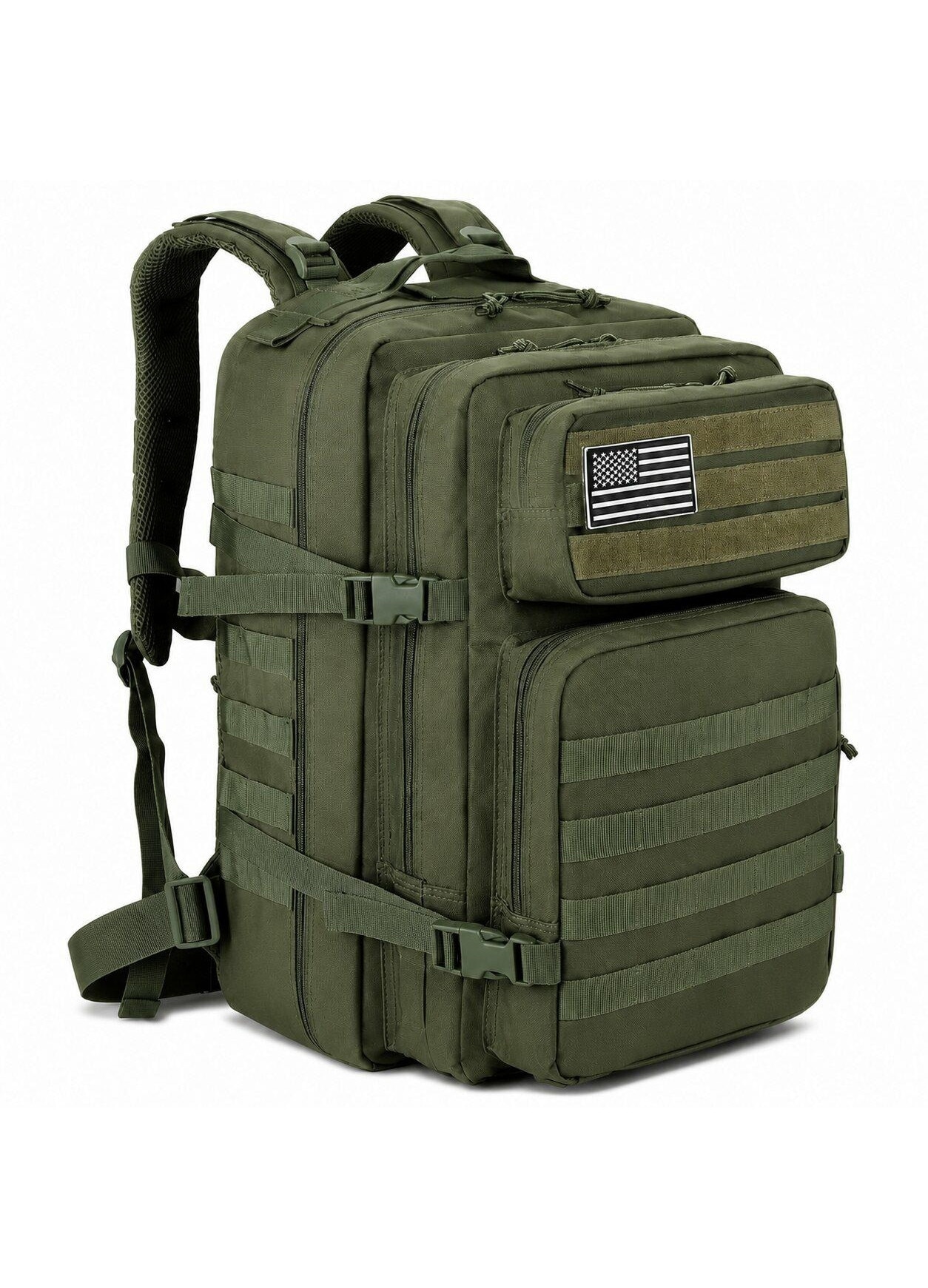 Rucsac tactic militar, 45L, 55x30x26, rezistent la stropire accidentala ...