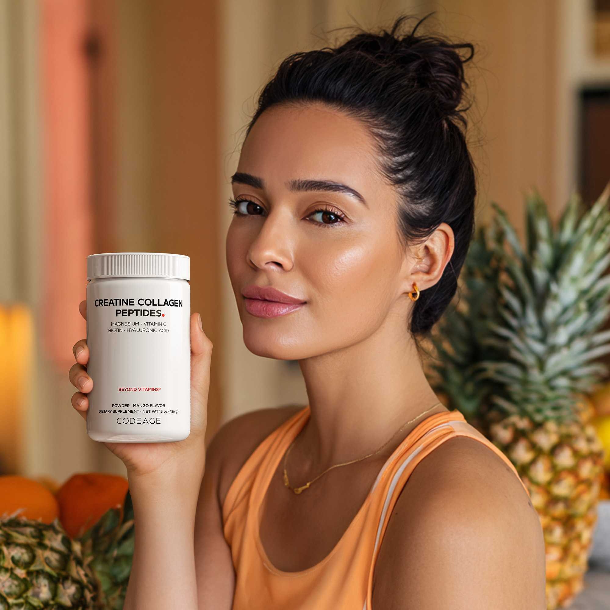 Codeage Creatine Collagen Peptides – Formula avansata cu colagen marin ...