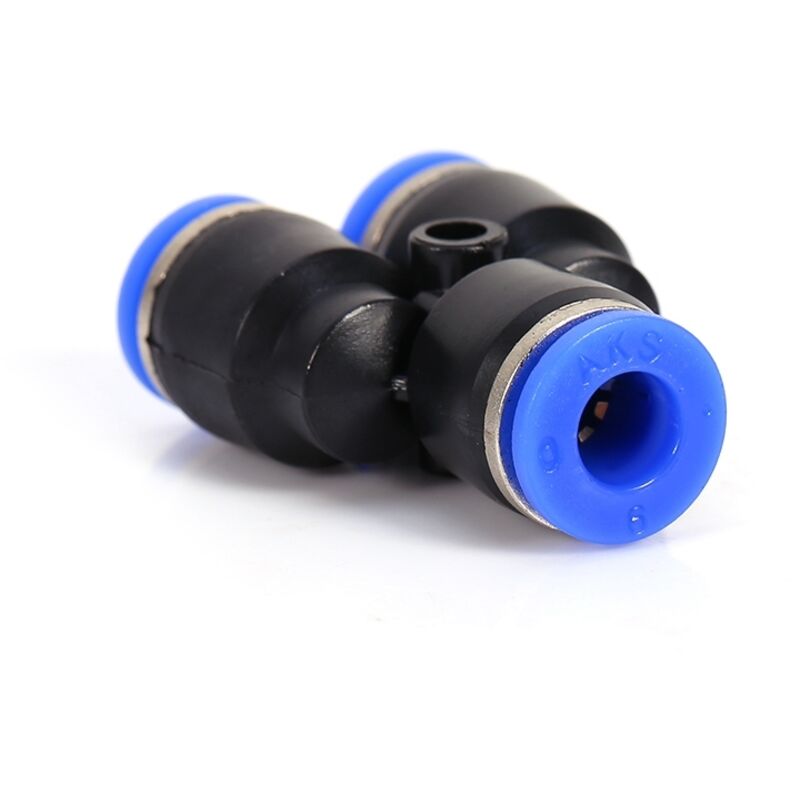 Racord pneumatic push-to-connect, compact, rotativ, plastic, 0-10 bar ...