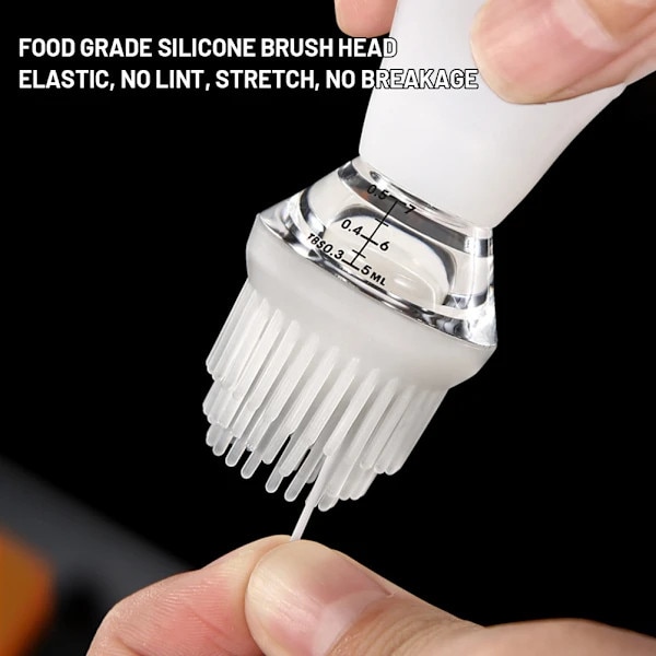 Sticla ulei cu perie silicon, 135ml, transparent - eMAG.ro