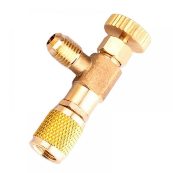 Adaptor supapa refrigerant 1/4 SAE la 5/16 SAE, alama, reglabil - eMAG.ro