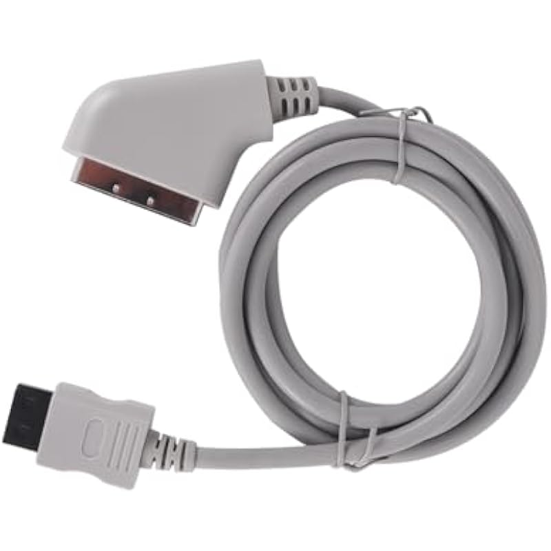 AV RGB Scart кабел 1.8м за Wii Wii U черен - eMAG.bg