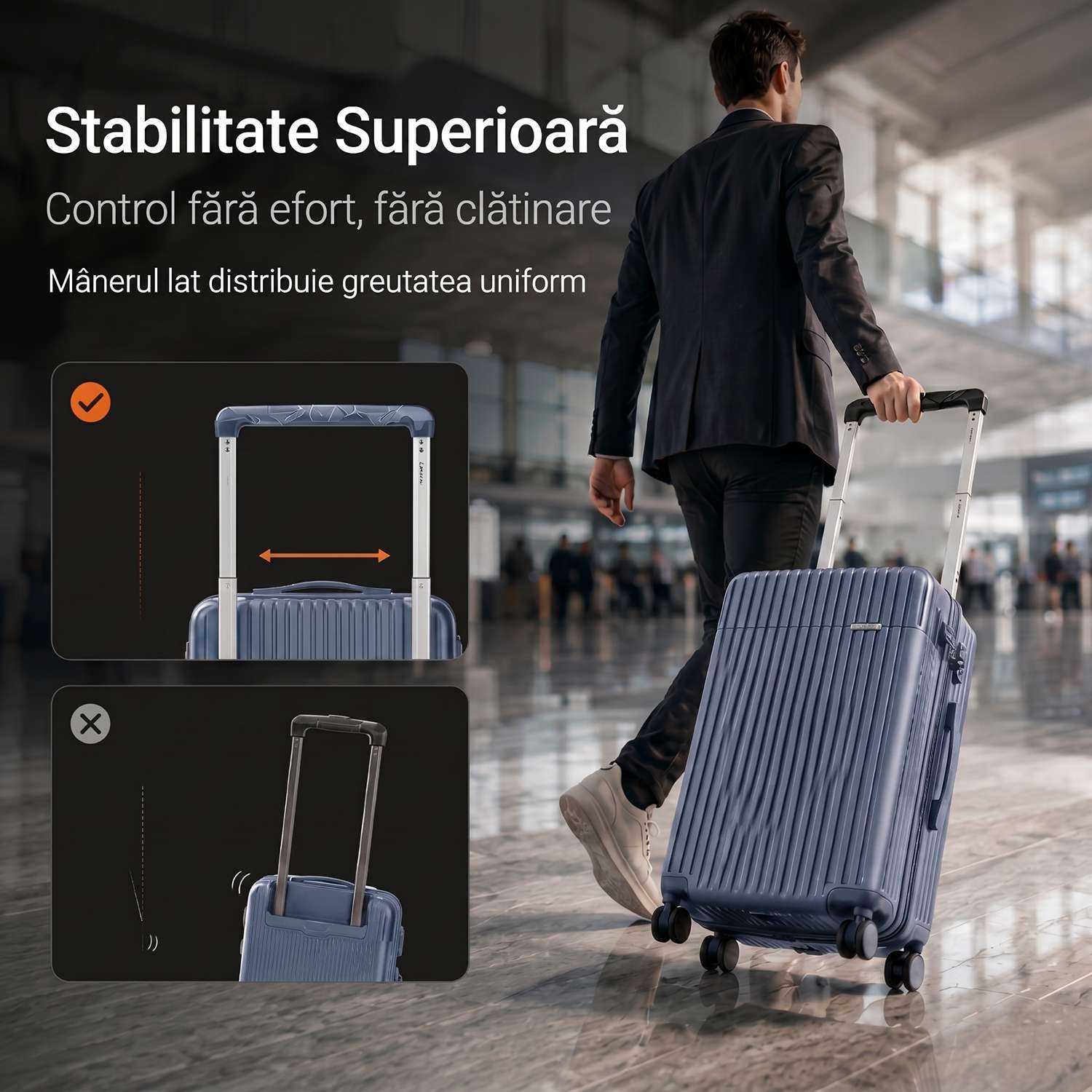 Set 3 Trolere Polipropilena special flexibil, Anti-casabil, Design cu ...
