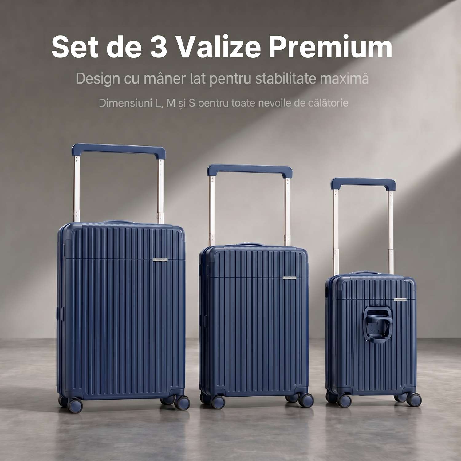 Set 3 Trolere Polipropilena special flexibil, Anti-casabil, Design cu ...