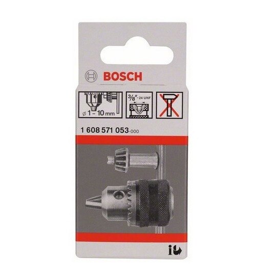 Mandrina cu coroana dintata Bosch, 3/8" 1-10 mm - eMAG.ro