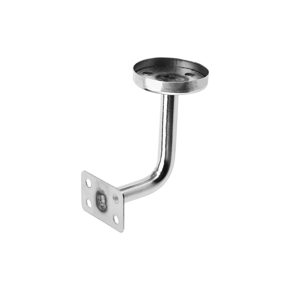 Set 6 suporturi balustrada inox, argintiu, 3.1x2.4x2.85inch, cu ...