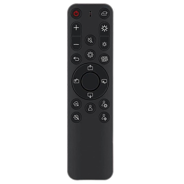 Telecomanda TV neagra, inlocuitor AKB76043602, plastic, universal, 1x ...