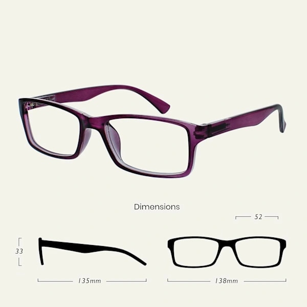 Set 4 ochelari de citit, maro testoasa, +3.00, unisex - eMAG.ro