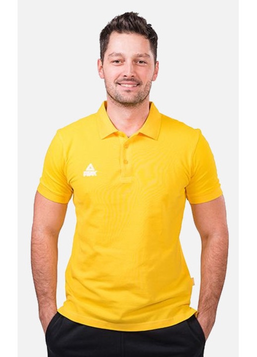 Tricou polo PEAK Crew Galben S - eMAG.ro