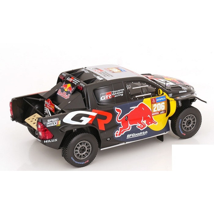 Macheta Toyota GR DKR Hilux Evo T1U #206 L.Moraes - A.Monleon Rally ...